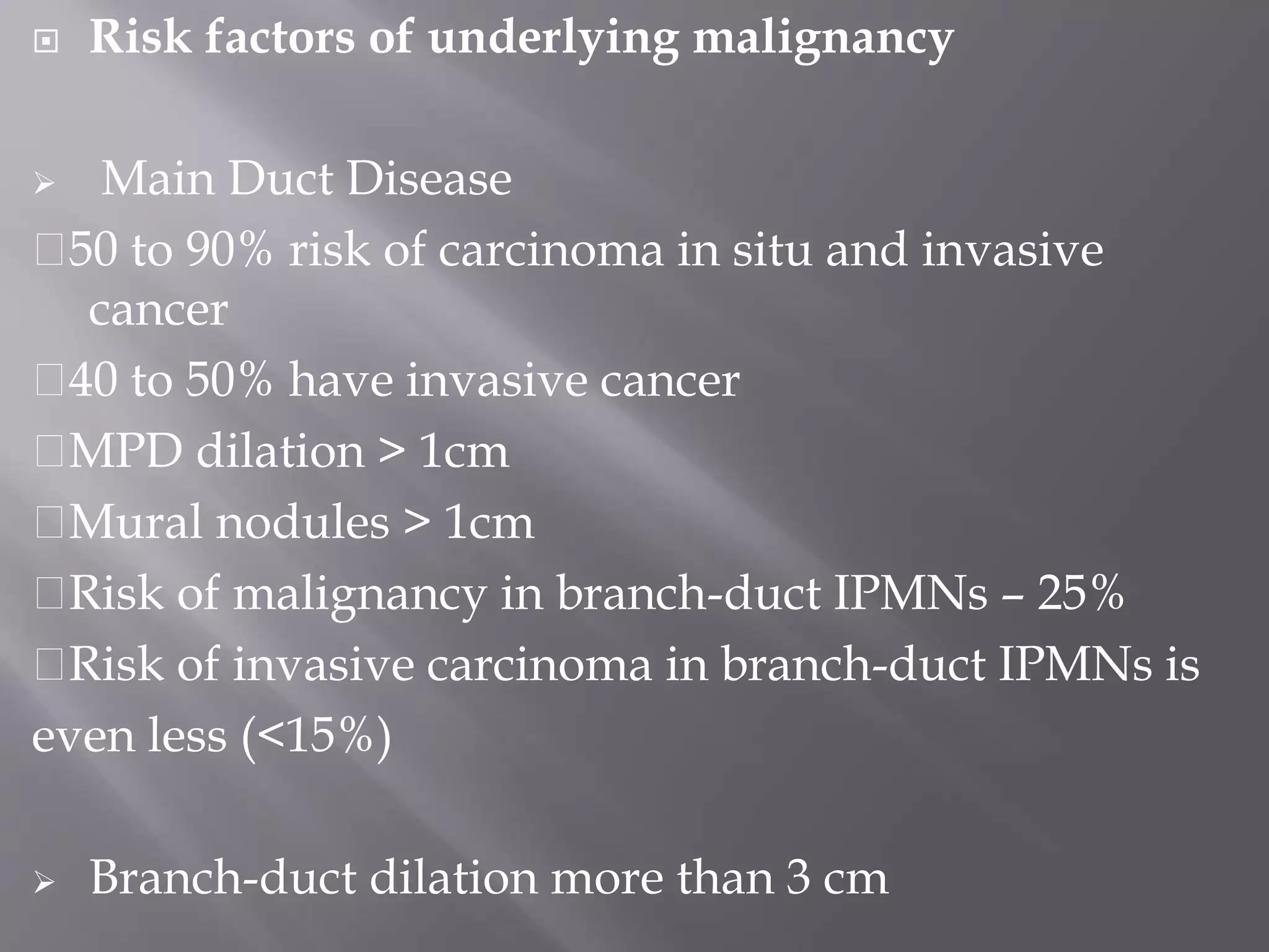 Cystic neoplasm of pancreas | PPTX