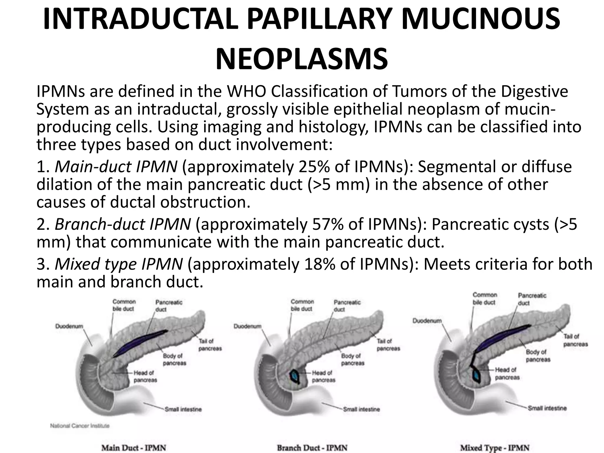 Cystic neoplasm of pancreas | PPTX