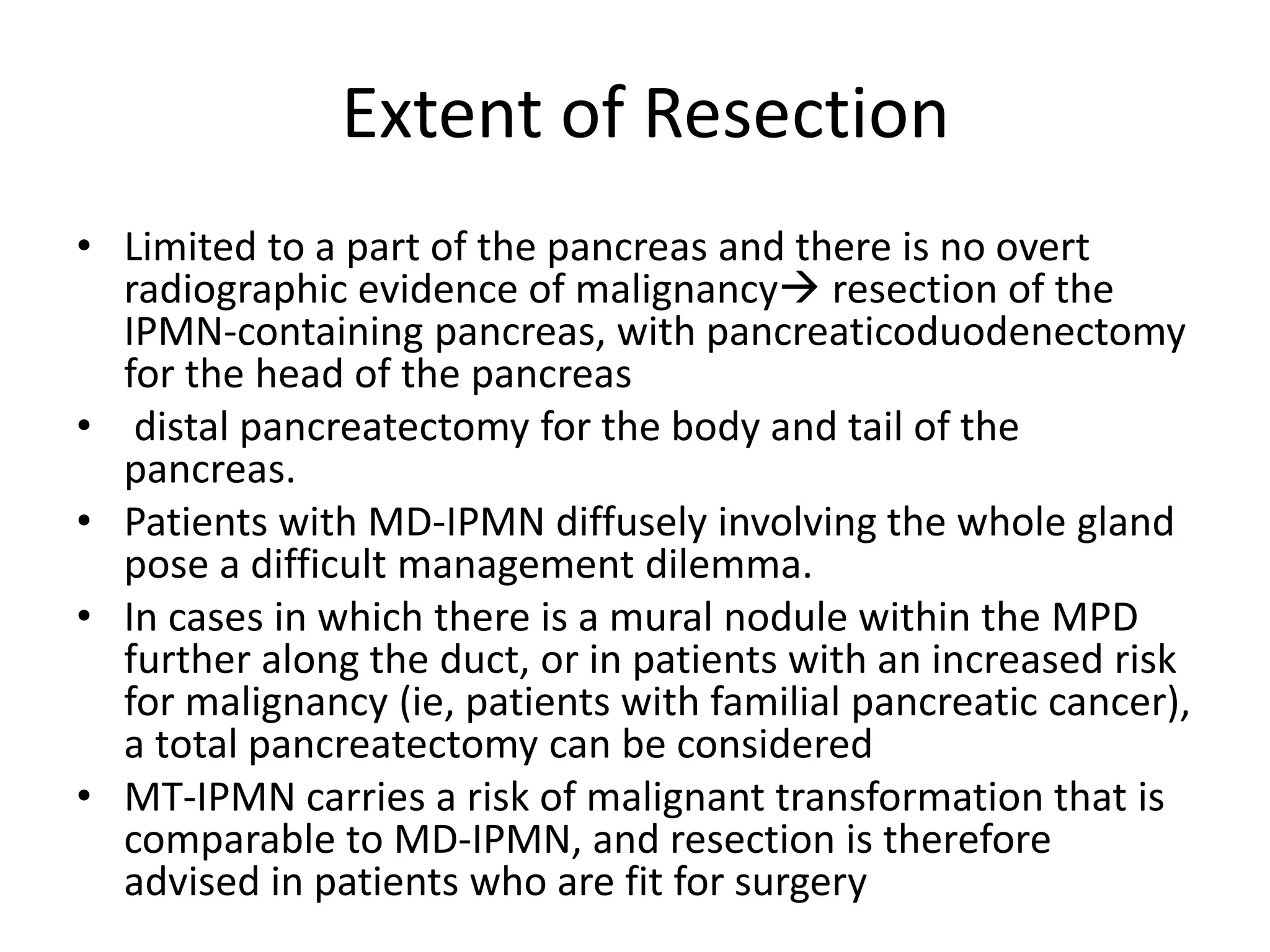 Cystic neoplasm of pancreas | PPTX