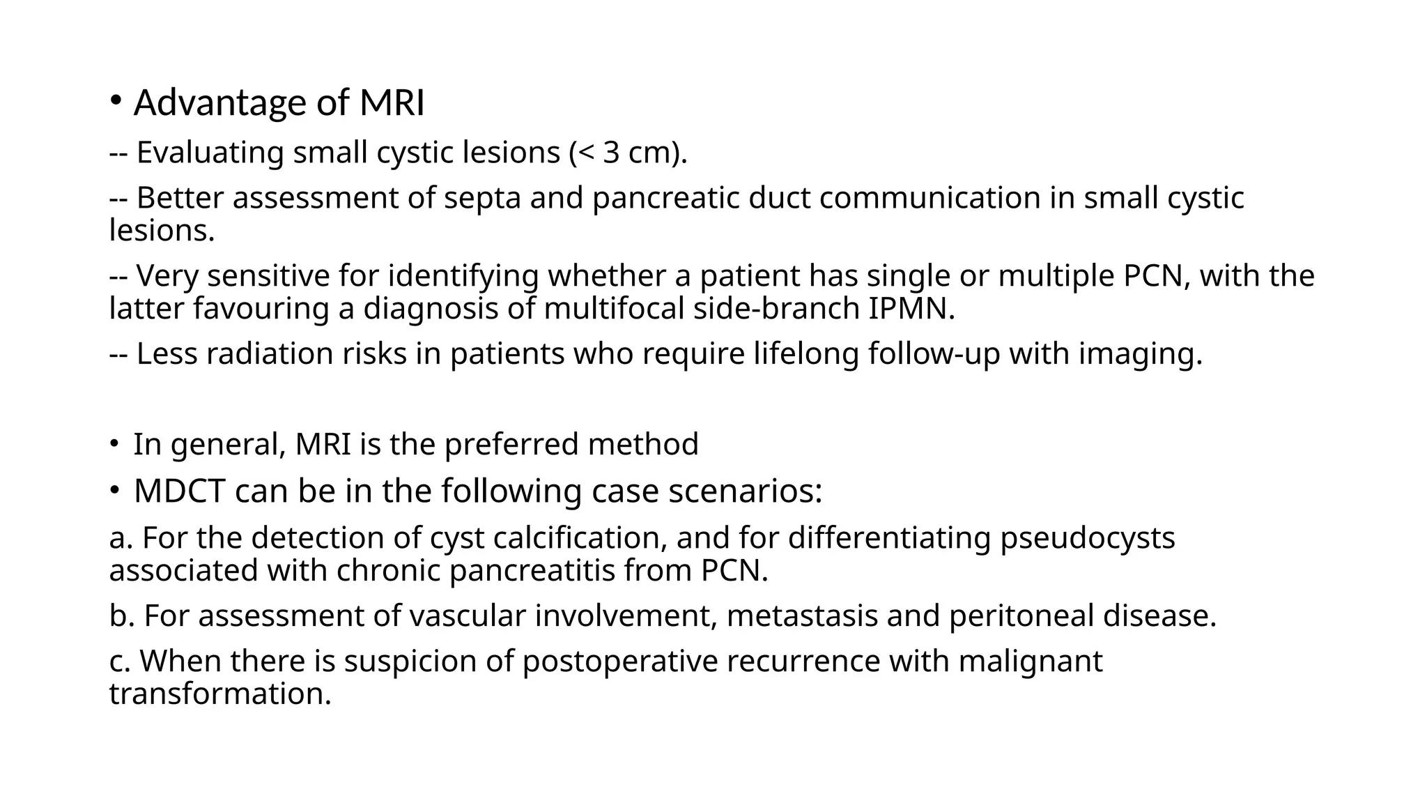 Cystic neoplasm of pancreas diagnosis and management.pptx