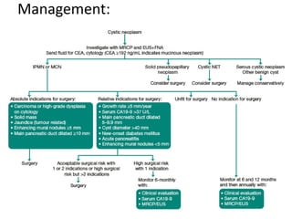 basics on Cystic neoplasms of the pancreas.pptx