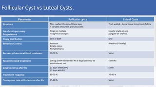 Cystic ovarian degeneration Dr. Najmu Saaqib Reegoo DVM | PDF