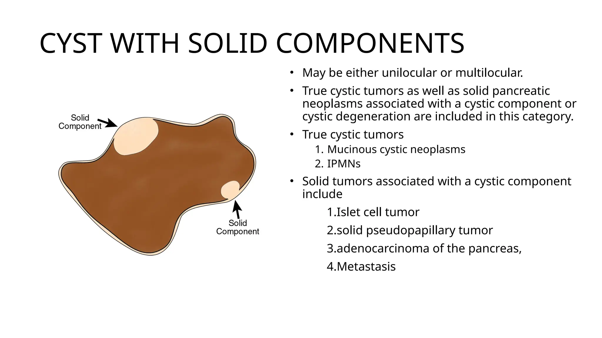 Cystic pancreas lesions power point presentation | PPTX