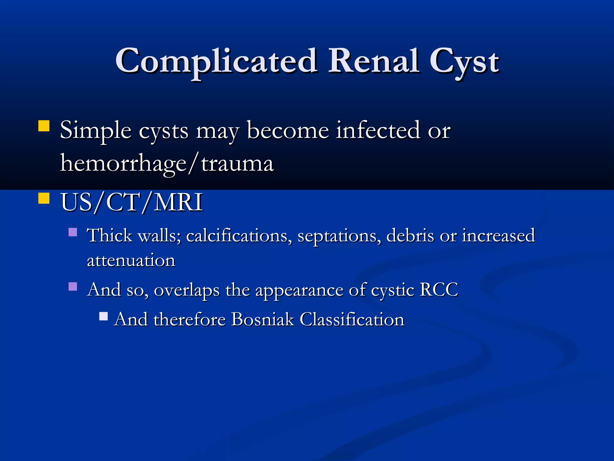 Cystic Renal Disease | PPT