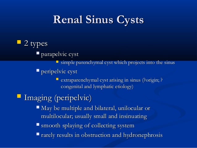 Cystic Renal Disease