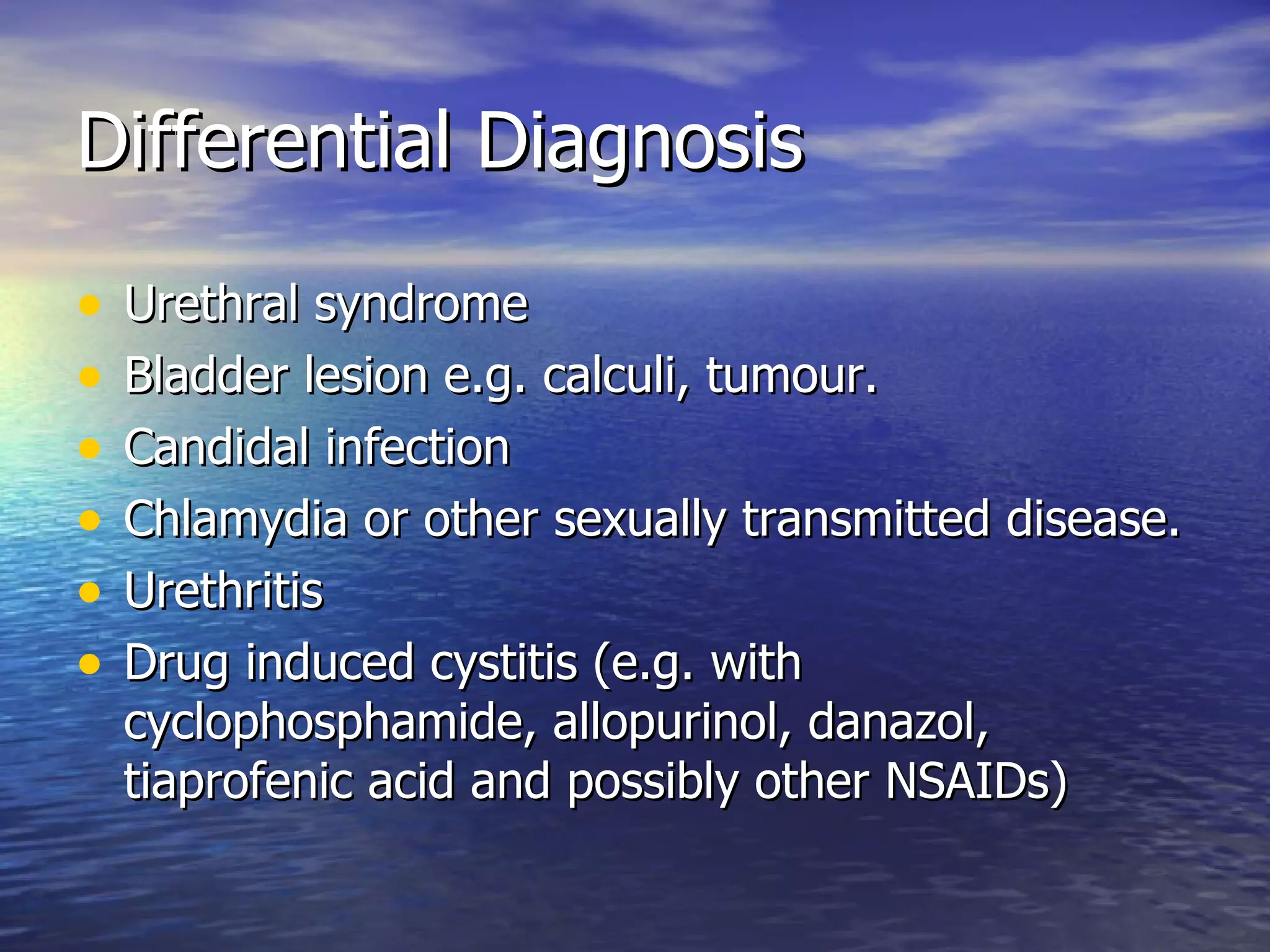 Cystitis | PPT