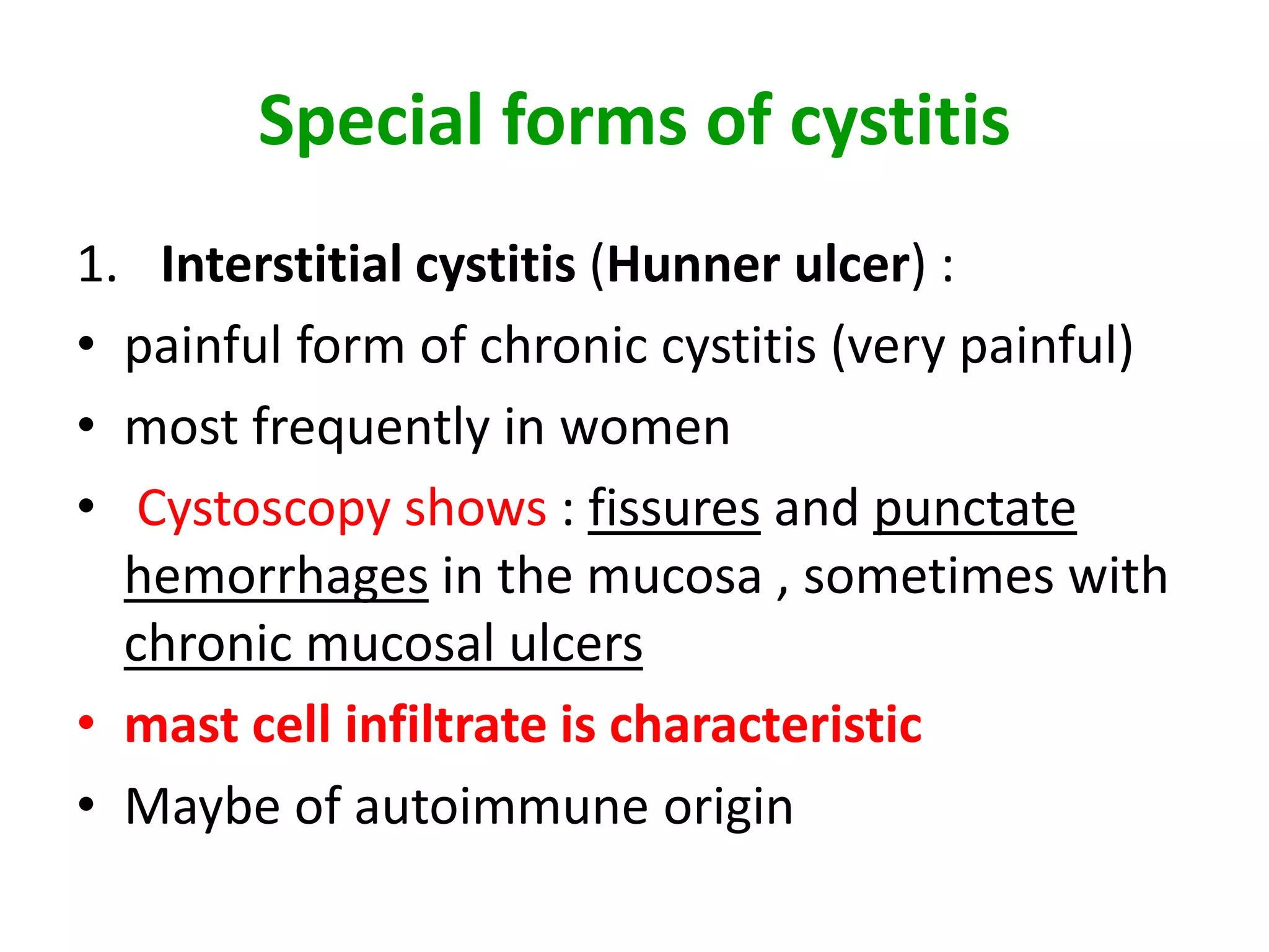 Cystitis made easy | PPTX