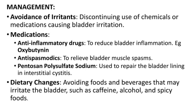 CYSTITIS, Inflamation of the bladder, the organ that store urine | PDF ...