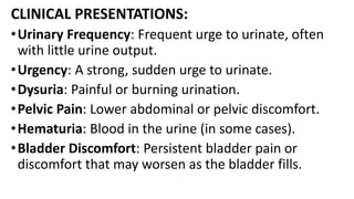 CYSTITIS, Inflamation of the bladder, the organ that store urine | PDF ...