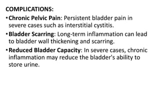 CYSTITIS, Inflamation of the bladder, the organ that store urine | PDF ...