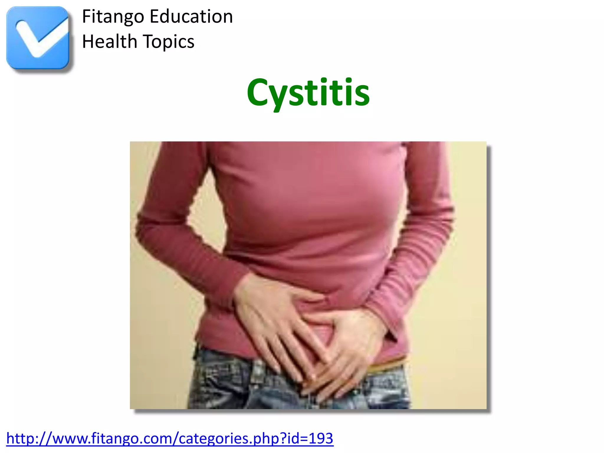 Cystitis | PPTX