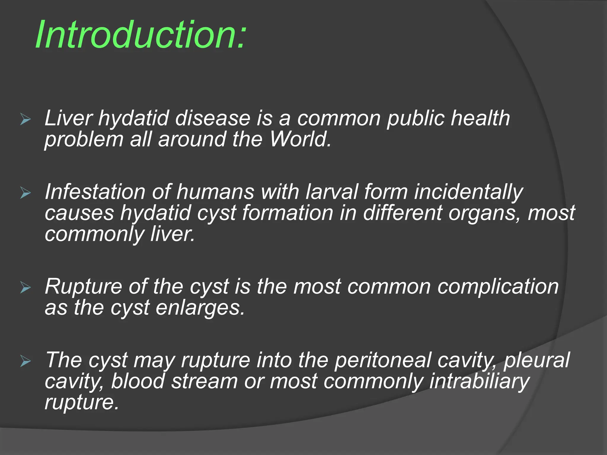cystobiliary fistula a common complication of hepatic hydatid cyst .pptx