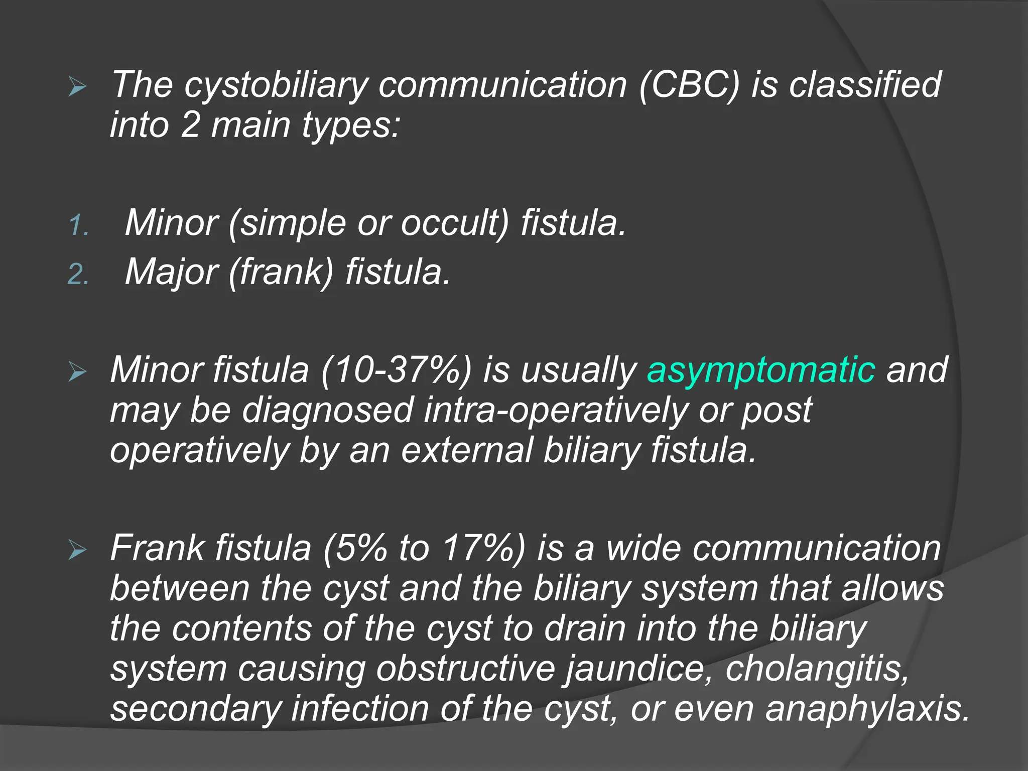 cystobiliary fistula a common complication of hepatic hydatid cyst .pptx