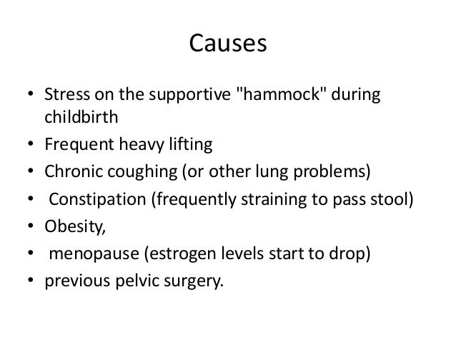 Cystocele Grading
