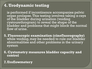 Cystocele physical examination | PPT