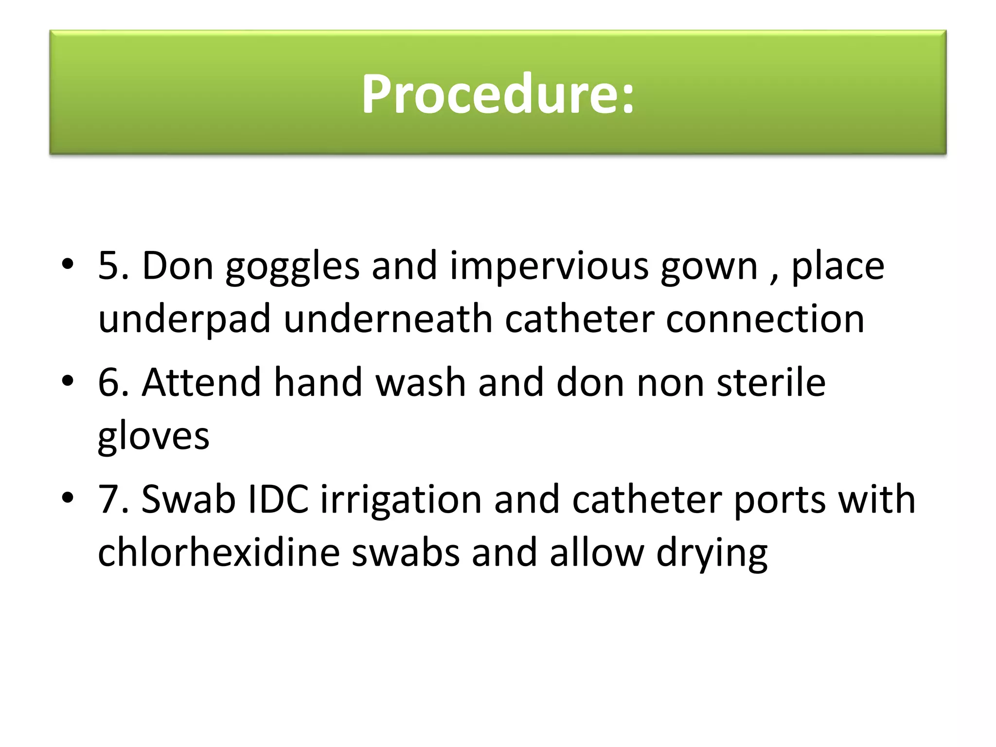 Cystoclysis bladder irrigation | PPTX