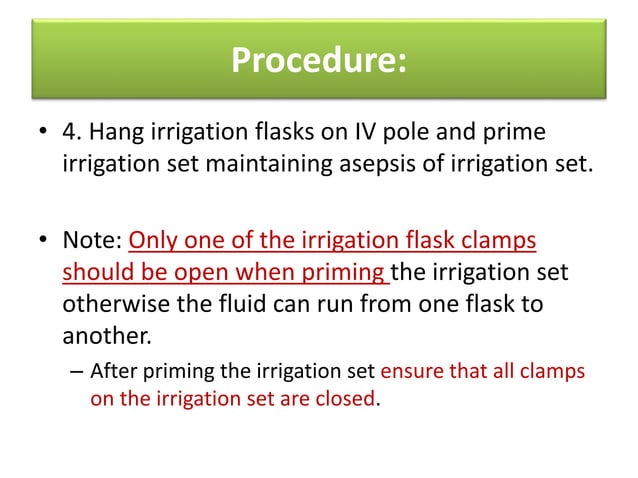 Cystoclysis bladder irrigation | PPTX