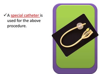 Cystoclysis bladder irrigation | PPTX