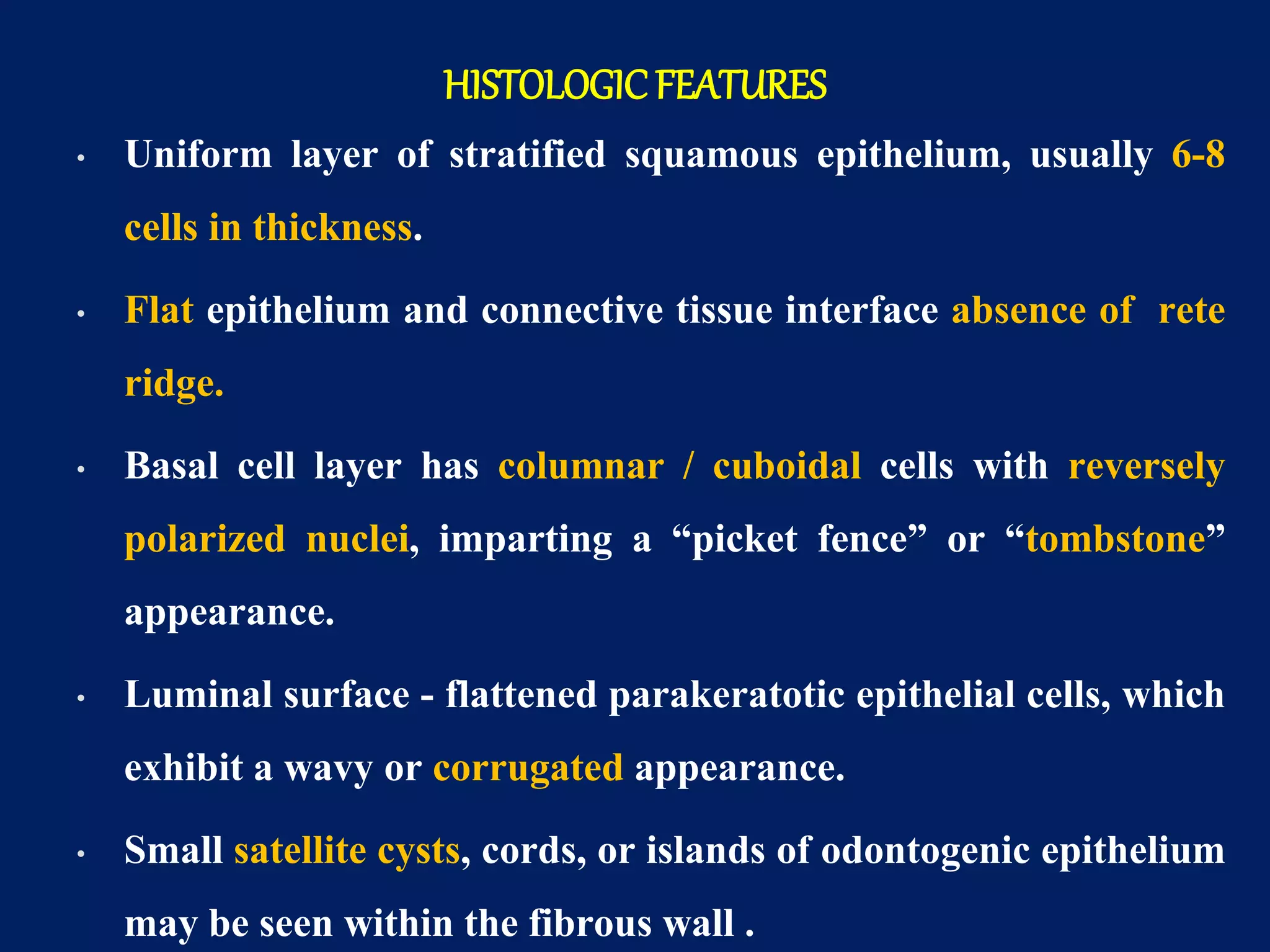 cysts of the oral and maxillofacial region | PPTX