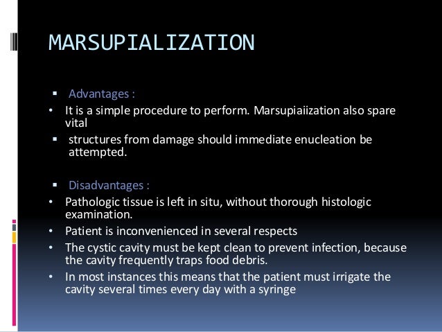Cysts of the Oral Cavity