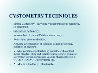 Cystometrogram Storage Phase | PPTX