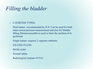 Cystometrogram Storage Phase | PPTX