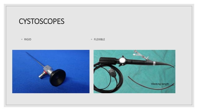 Cystoscope & Nephroscope - A brief review | PPTX | Medical Tests ...