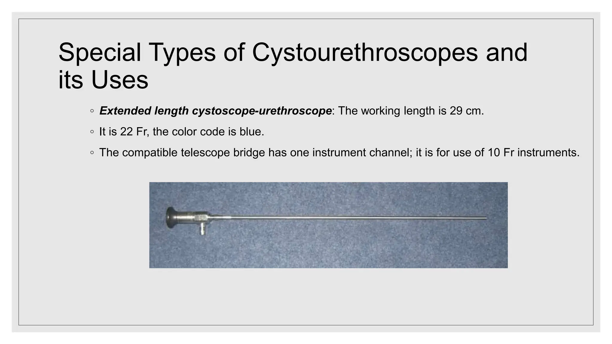 CYSTOSCOPE & URETEROSCOPES.pptx