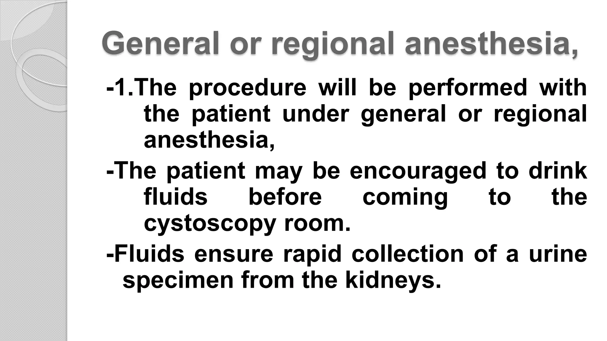 Cystoscopy | PPTX