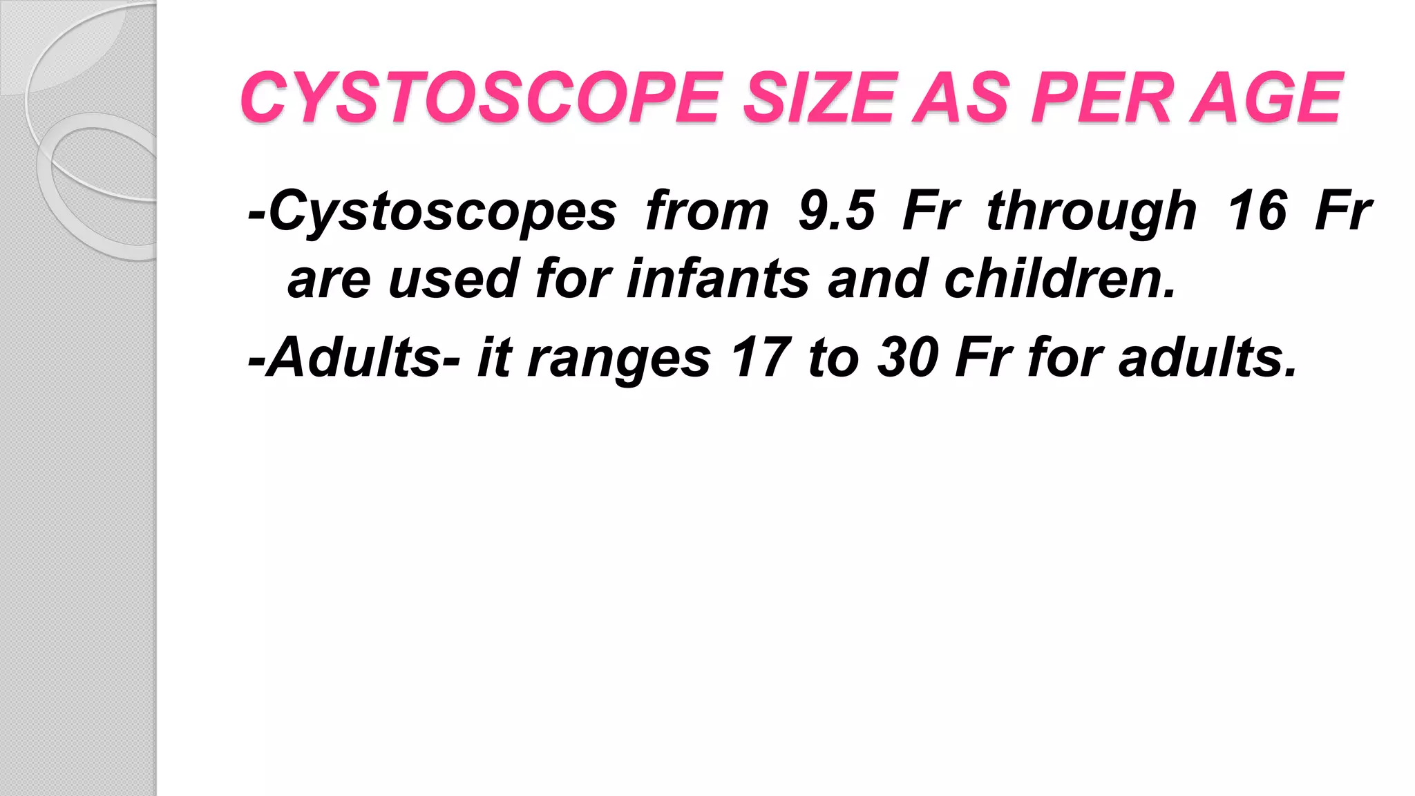 Cystoscopy | PPTX
