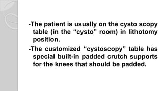 Cystoscopy | PPTX