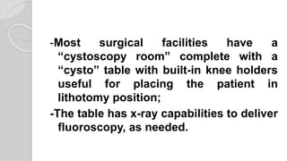 Cystoscopy | PPTX