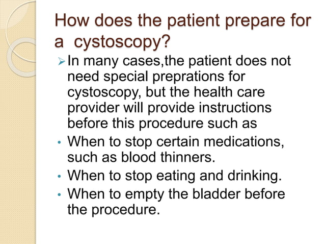 Cystoscopy