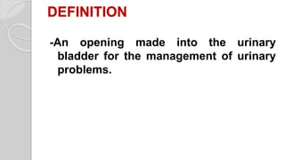 Bladder Cystotomy