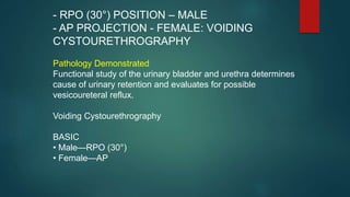 Cystourethrography - Lecture.pptx