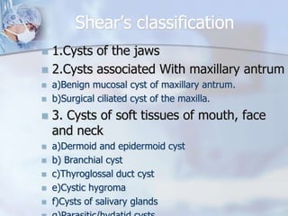 cysts of the jaws | PPT