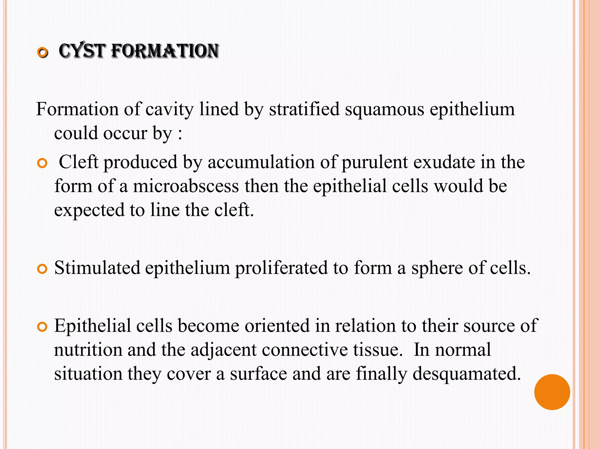 Cysts of jaw | PDF