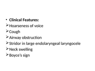 Cysts and sinus of neck in head and neck cancer..pptx