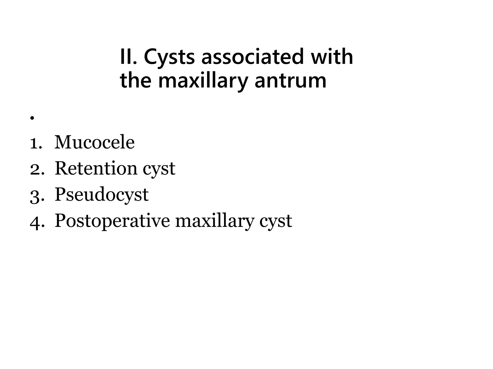 Cysts in children | PPTX