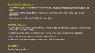 CYSTS OF HEAD AND NECK | PPTX