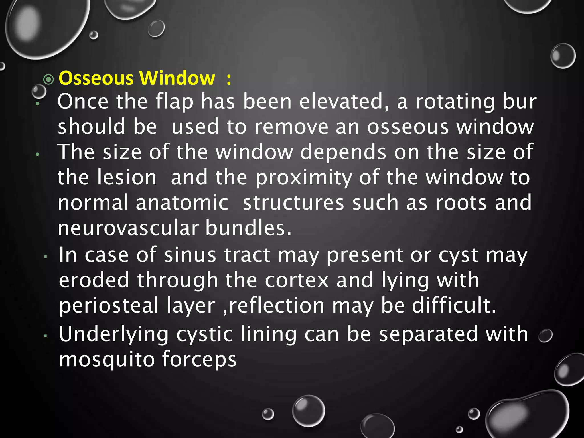 Cysts of jaw- management oral and maxillofacial surgery | PPTX
