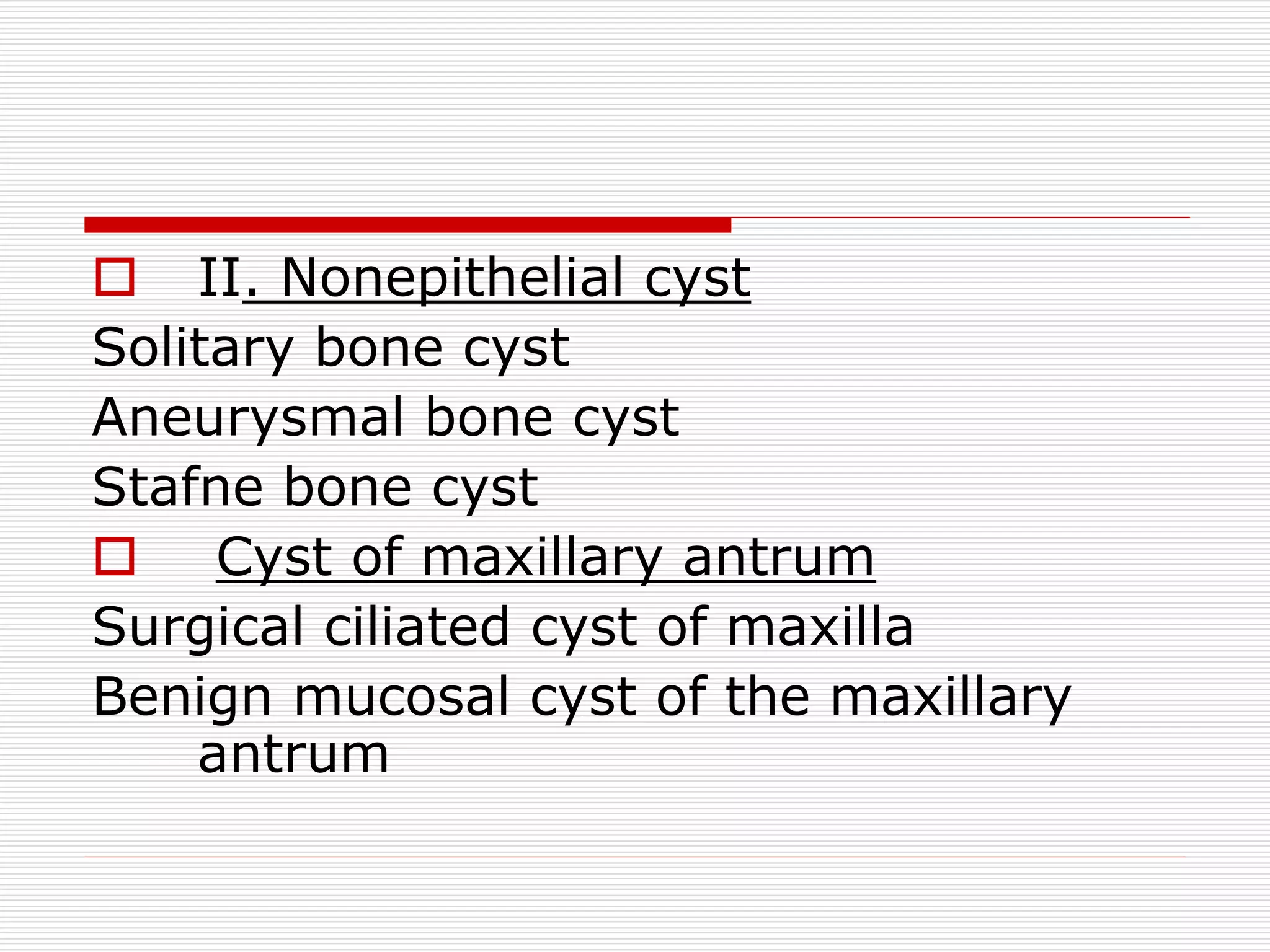 CYSTS OF ORAL AND MAXILLOFACIAL REGION (2).ppt