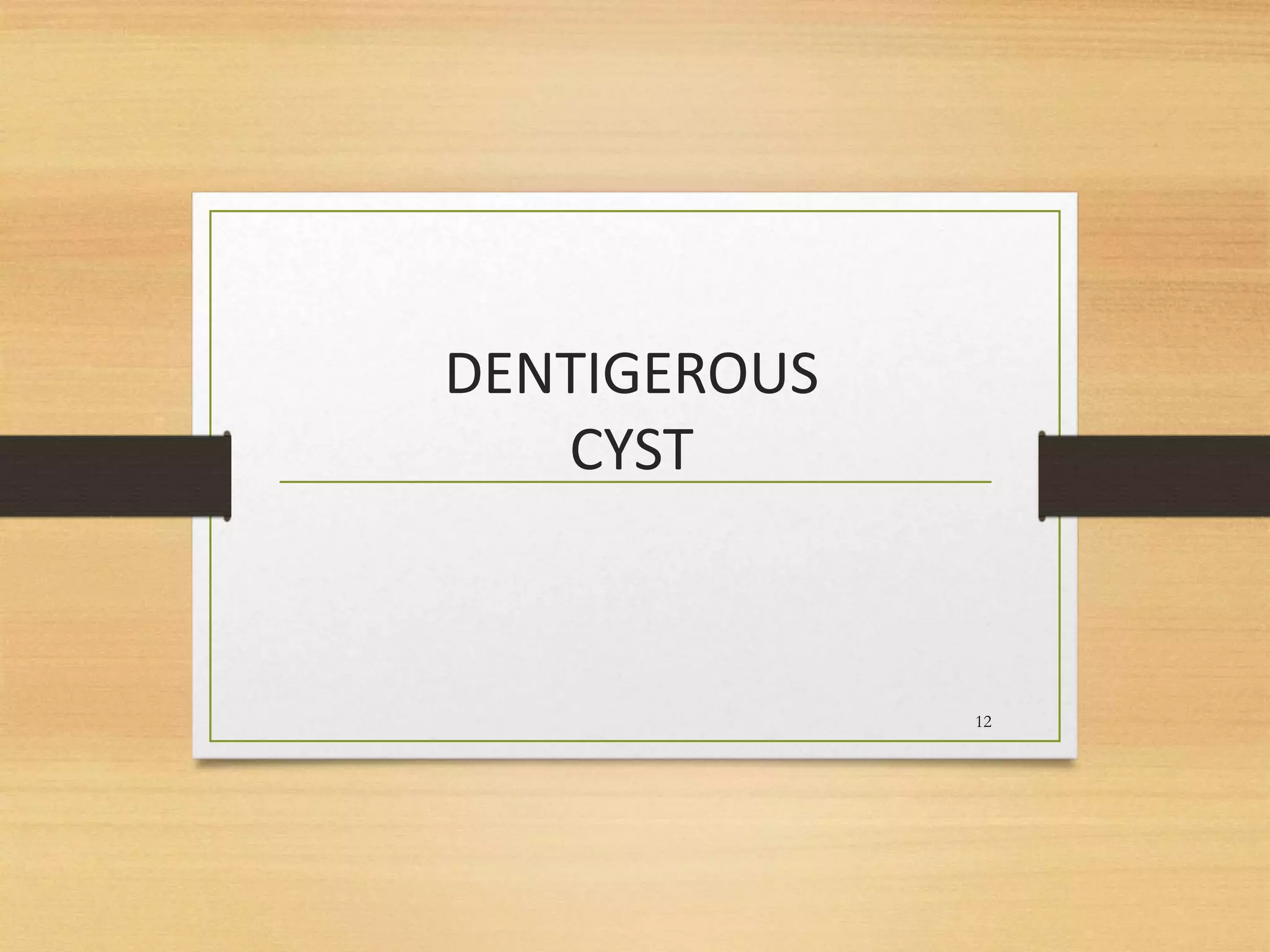 Cysts of Oral Cavity | PPTX