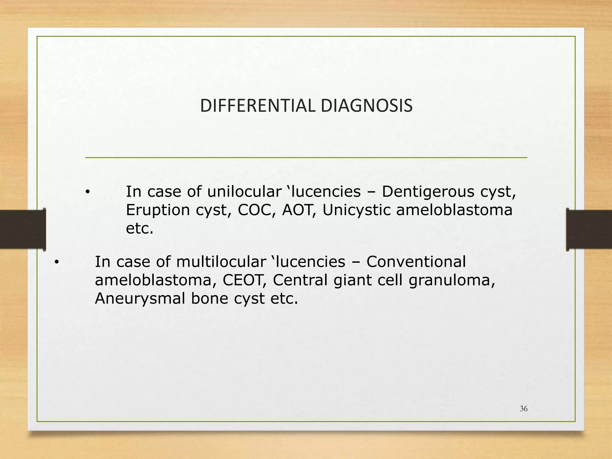 Cysts of Oral Cavity | PPTX