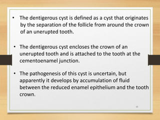 Cysts of Oral Cavity | PPTX