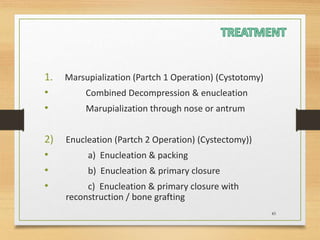 Cysts of Oral Cavity | PPTX