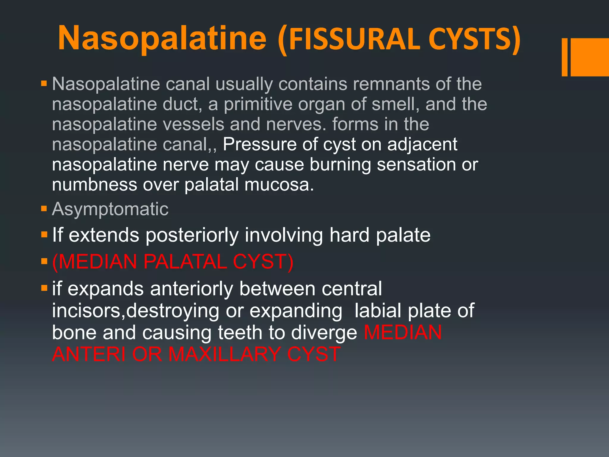 Cysts of oral regions | PPTX