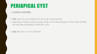 Cysts Of The Oral Region - Oral Pathology | PPTX