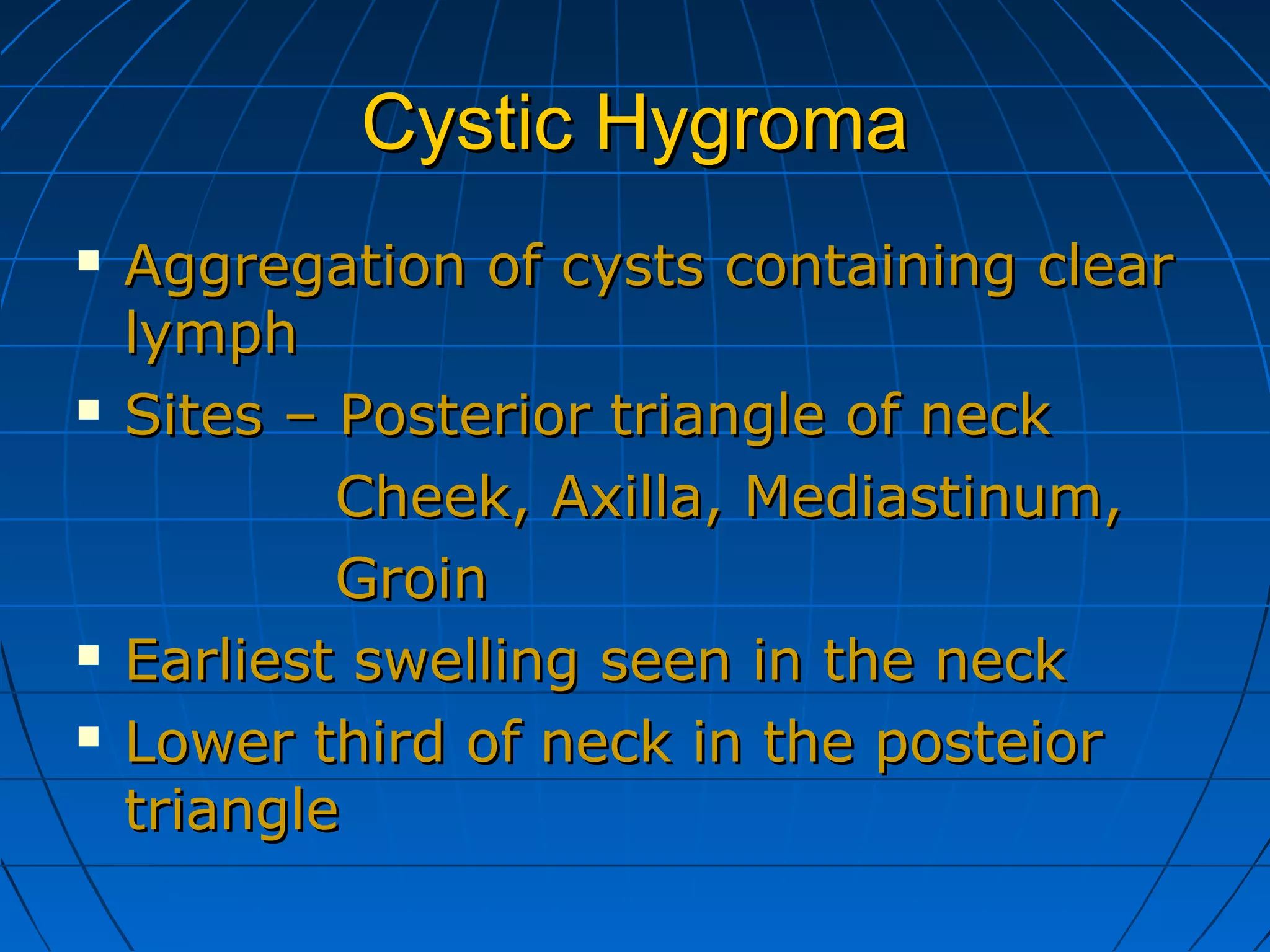 Cysts & sinuses of the neck | PPT