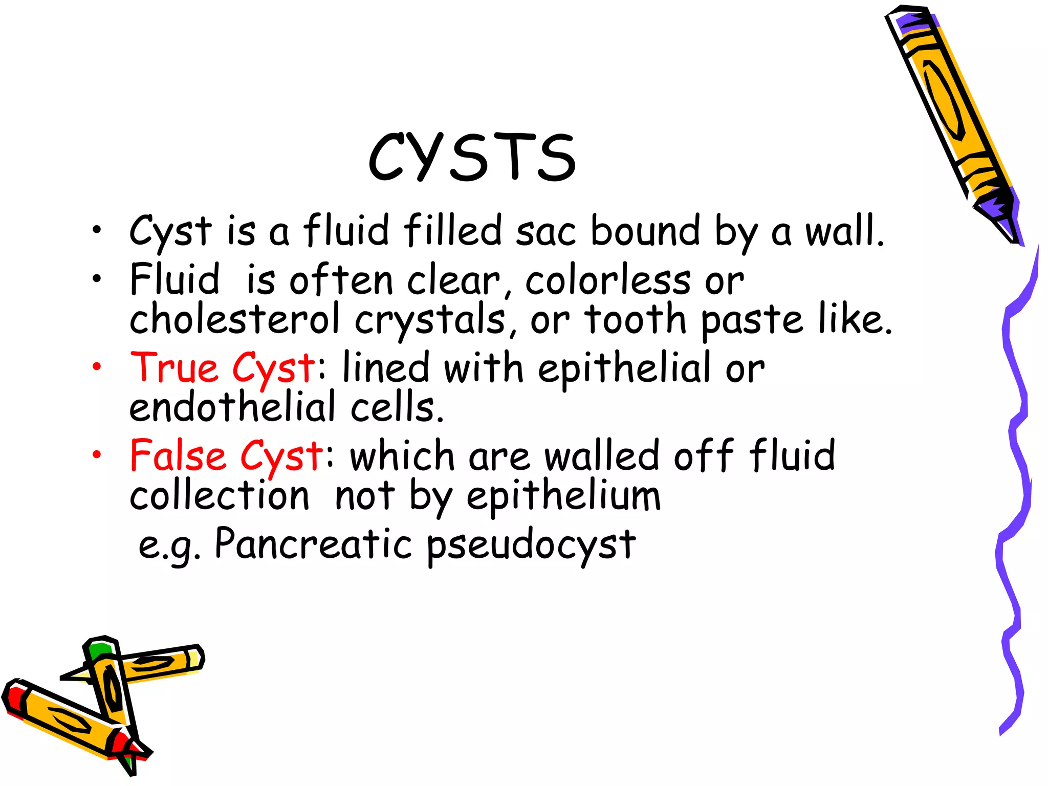 CYSTS, ULCERS & SINUSES.ppt